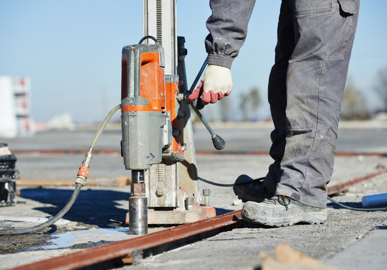 Core Hole Drilling Service GPR Concrete Scanning Coring
